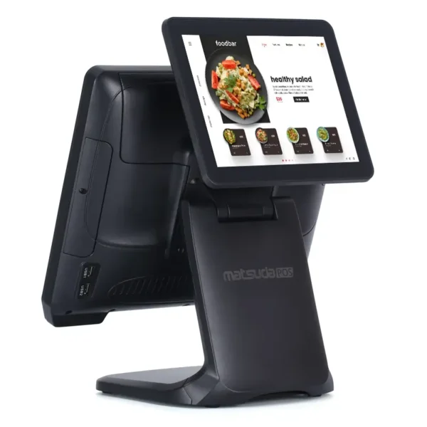15-inch Point of Sale Terminal with 9.7-inch Customer Display - Matsudapos