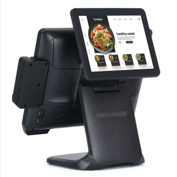 15-Inch Dual Screen POS Devices with 9.7" Display & MSR