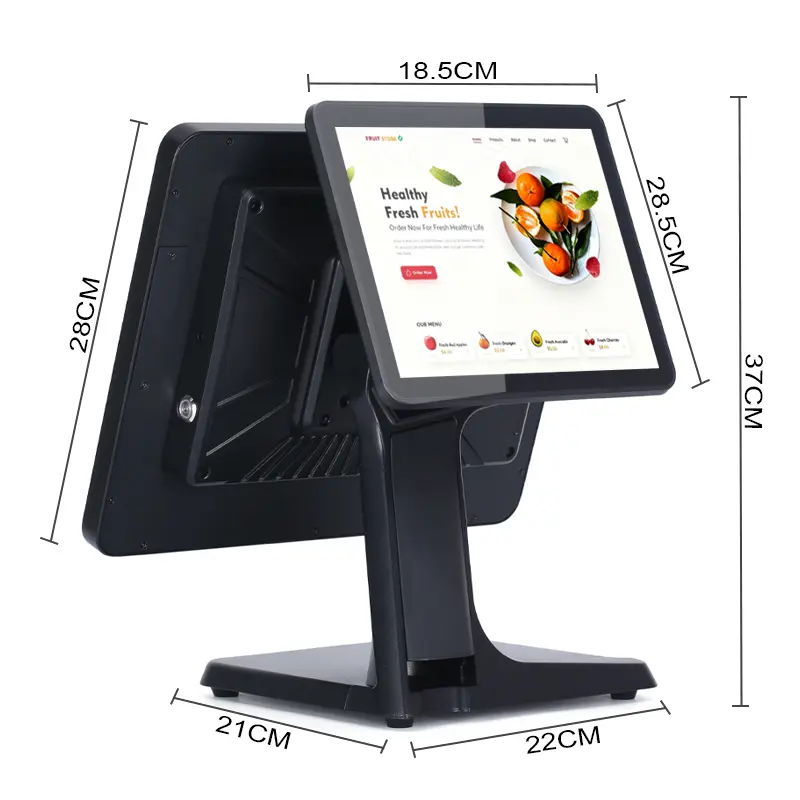 POS Systems for Sale – ST9500 Dual Screen 15″+11.6″